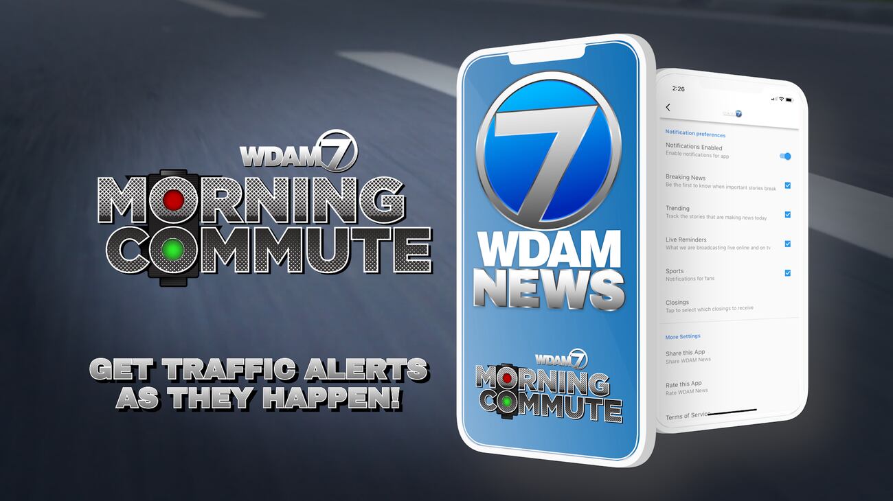 WDAM 7 Morning Commute for Friday, March 8 WDAM 7 Morning Commute for Friday, March 8